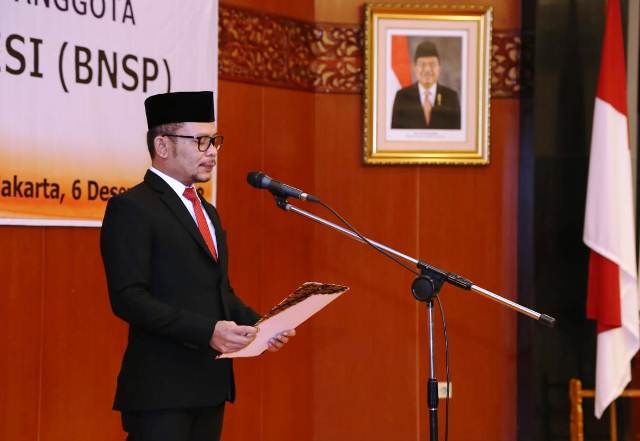 Lantik Anggota BNSP, Menaker: Pastikan Sertifikasi Diakui Kalangan ...