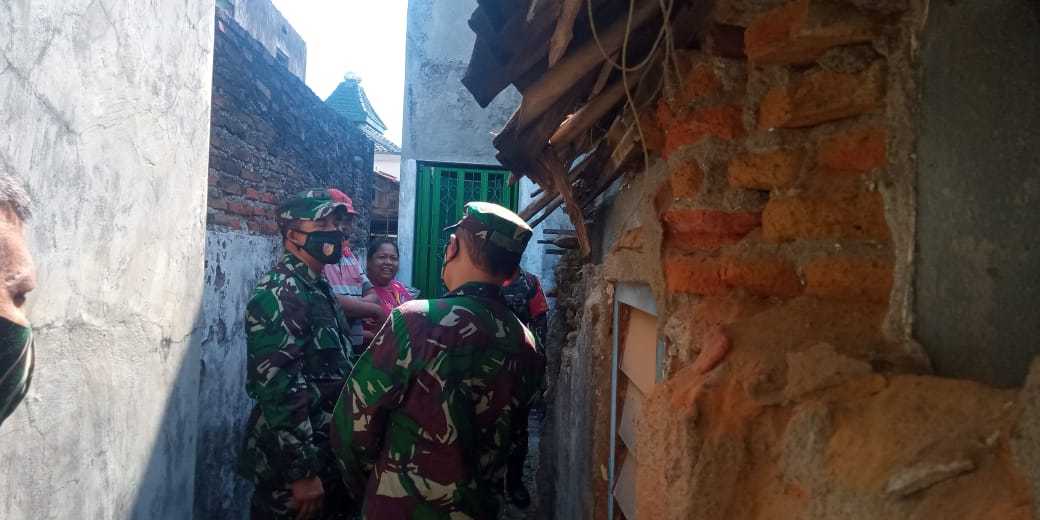 Rumah Warga yang Jadi Sasaran Rutilahu Ditinjau Jenderal Bintang Satu ...
