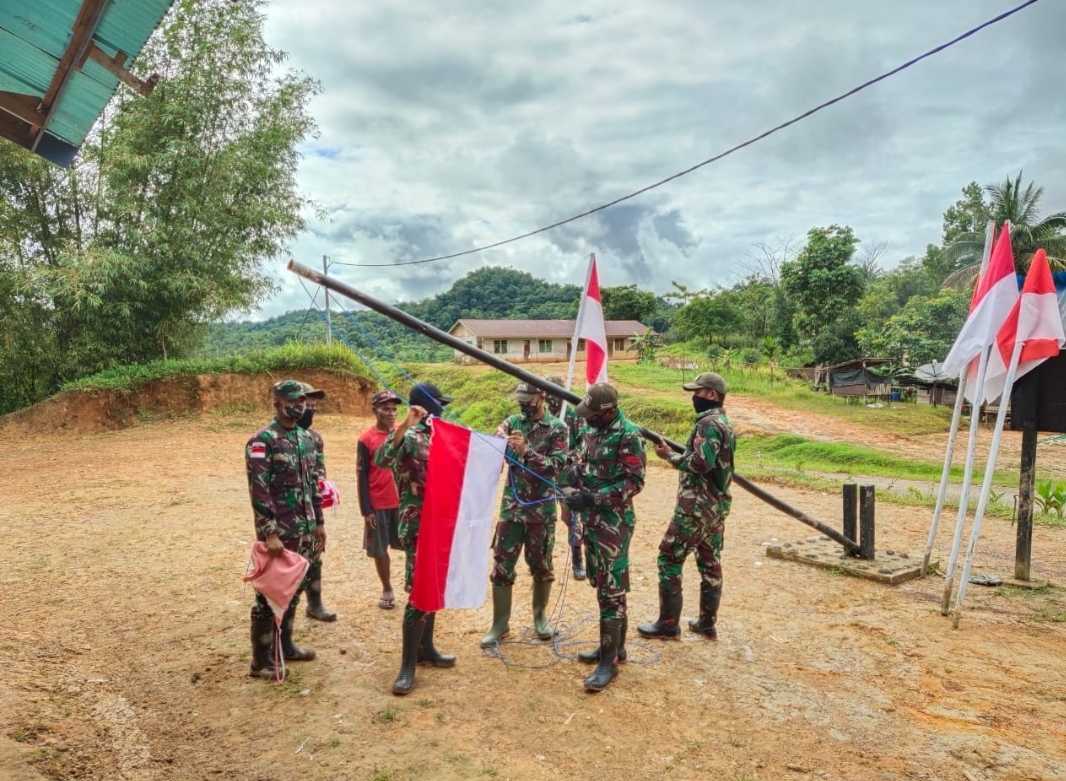 Merah Putih Berkibar Kokoh di Tanah Papua - LIPUTAN.CO.ID
