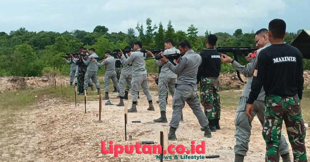 Latihan Menembak Kesiapan Operasi Bakamla RI - LIPUTAN.CO.ID