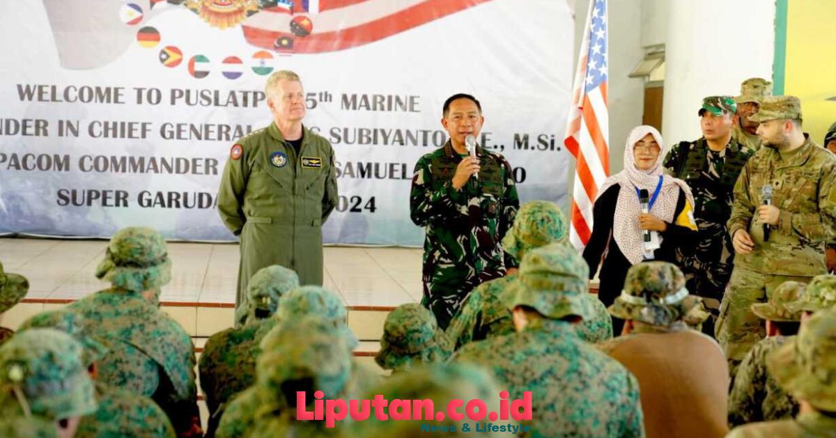 Momen Kedekatan Panglima TNI Bersama Pasukan Multi Nasional Pada ...